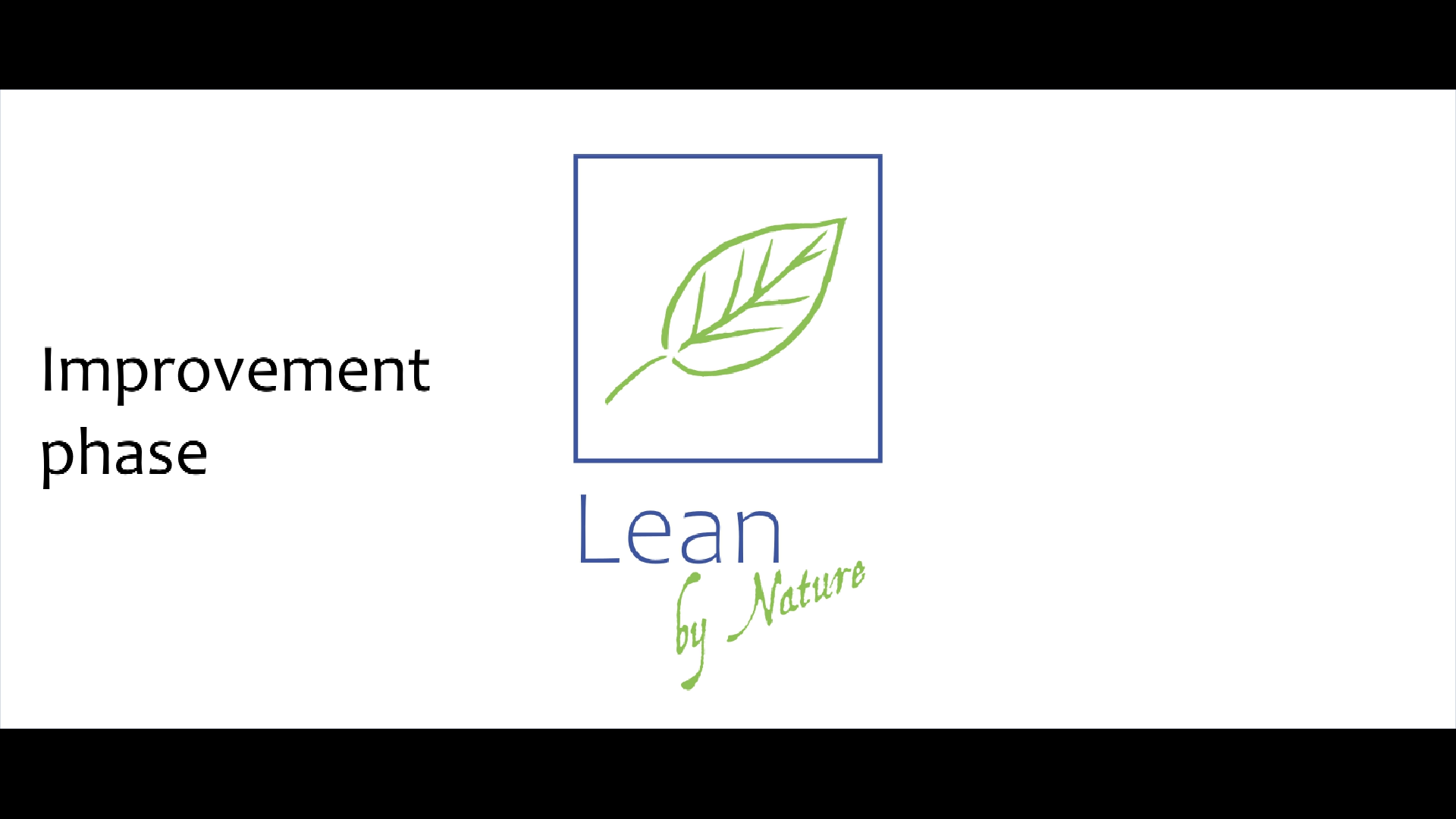 #005 Improvement Phase - Lean by Nature
